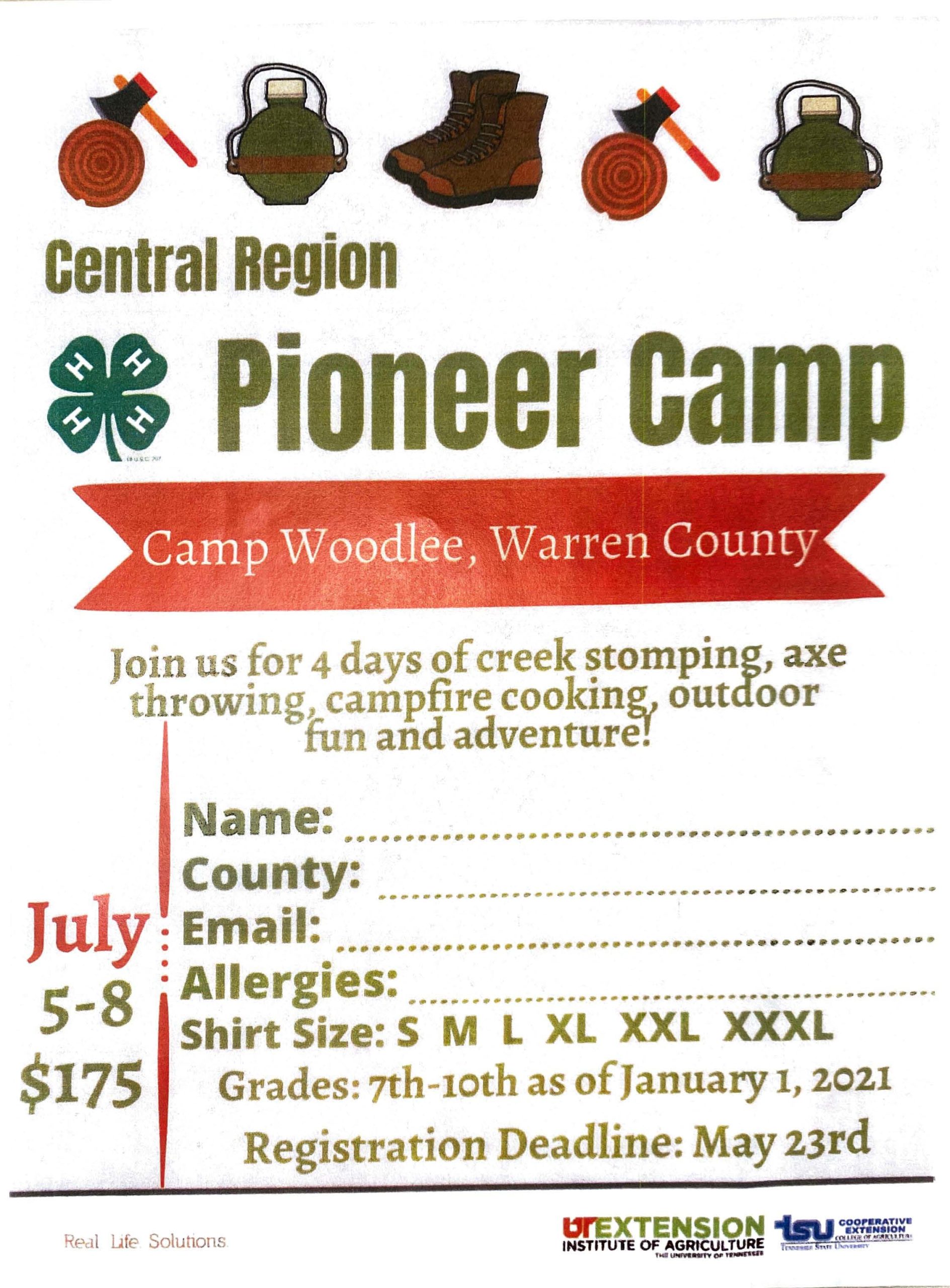 4-H Summer Camps and Conferences | Marshall County