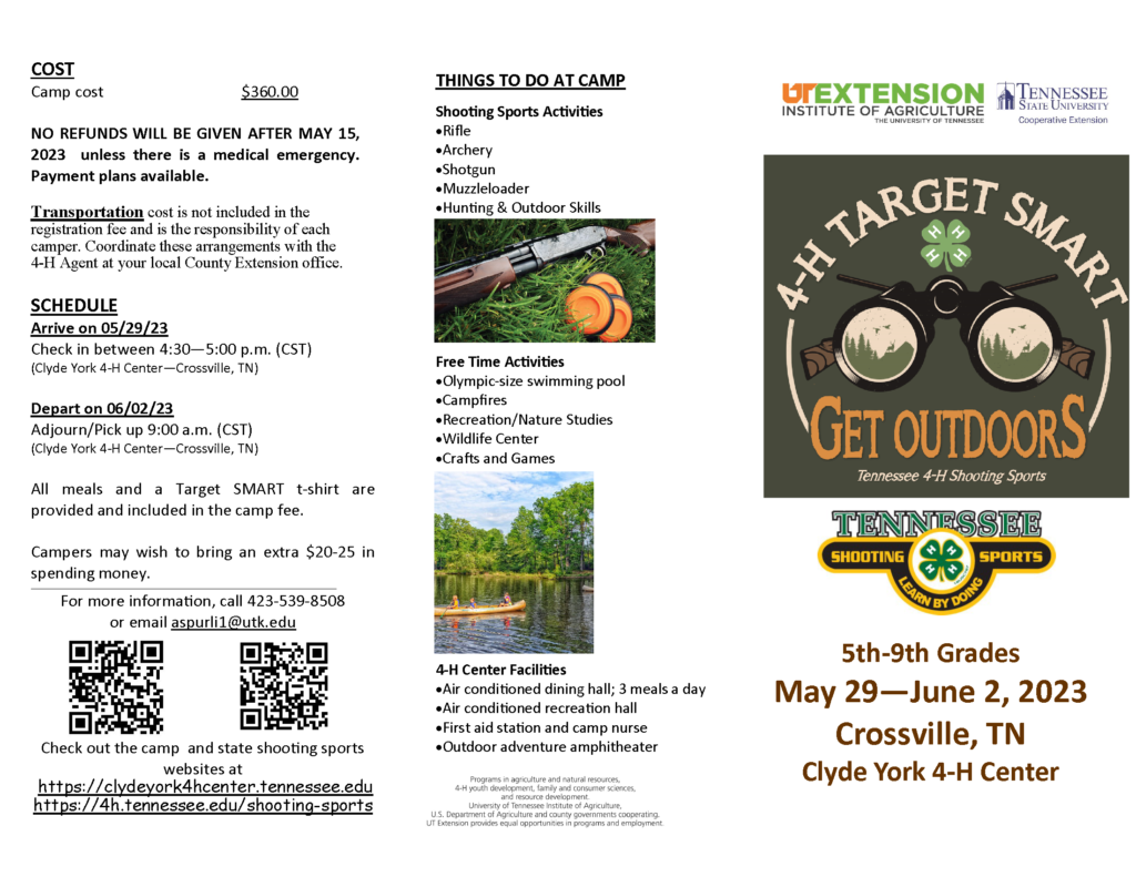 4-H Summer Camps and Conferences | Marshall County